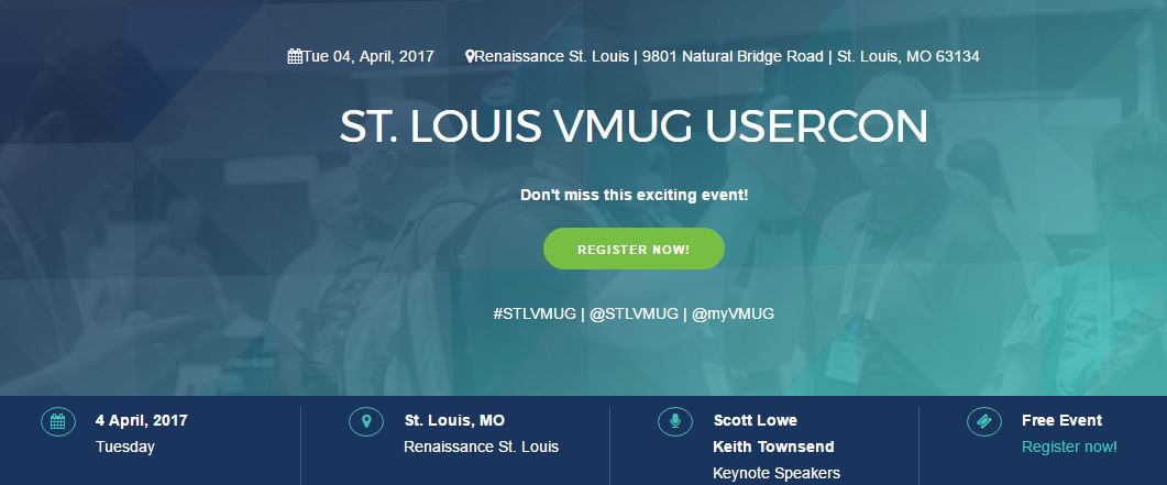 2017 St Louis VMUG USERCON | Marc Crawford